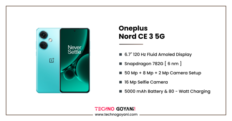 OnePlus Nord CE 3 5G Price, Full Specifications & Release Date - Techno ...